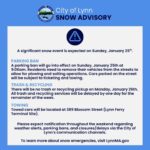 Snow Advisory – LYNN Police Department